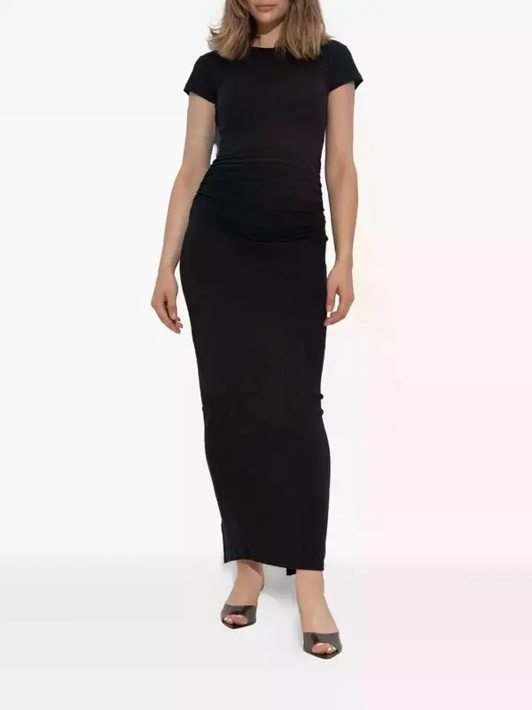ALLSAINTS Katarina Short-sleeve Midi Dress