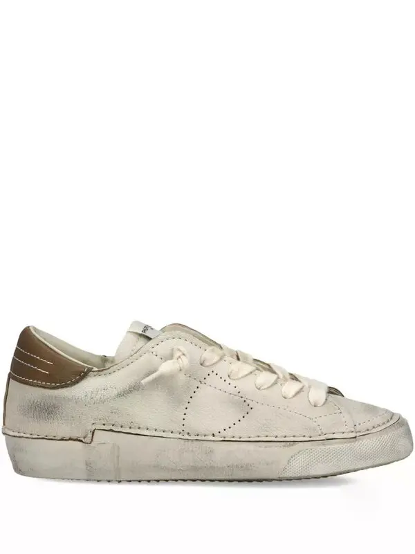 Philippe Model Leather Low-top Sneakers - White