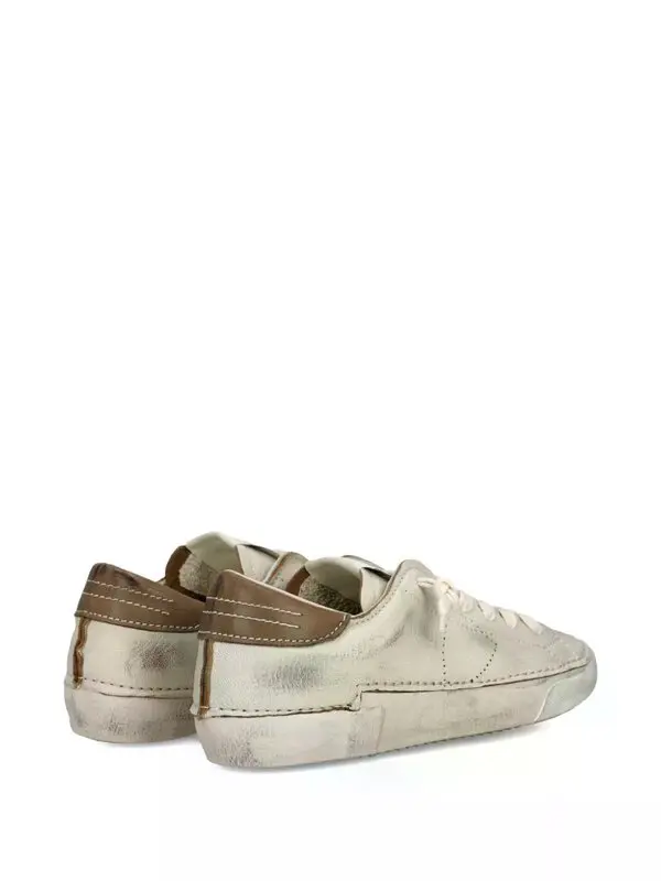 Philippe Model Leather Low-top Sneakers - White