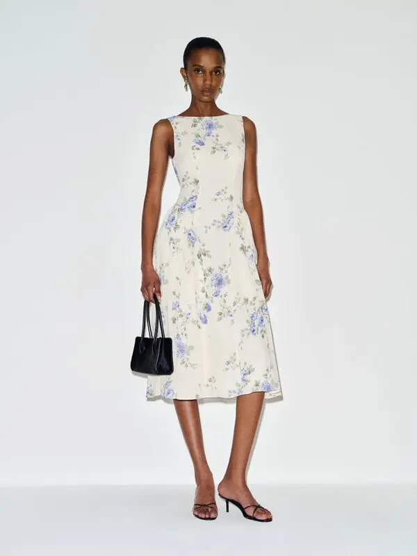 REFORMATION Anelis Midi Dress - Multi