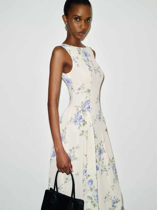 REFORMATION Anelis Midi Dress - Multi