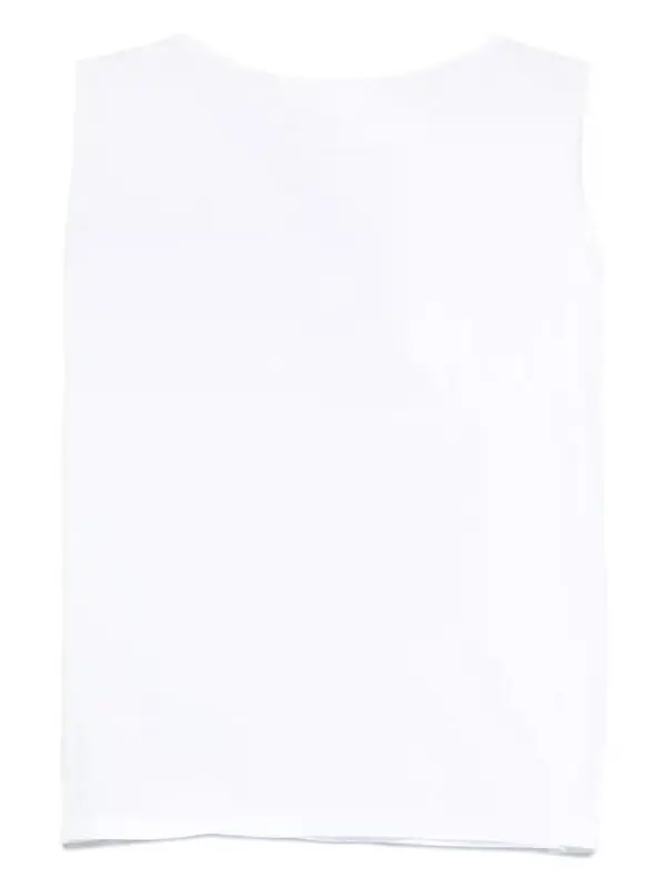 MAISON MARGIELA Sleeveless Cotton Top