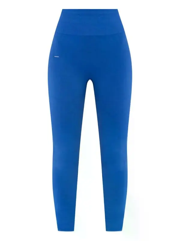 PANGAIA High-waisted Seamless Leggings - Blue
