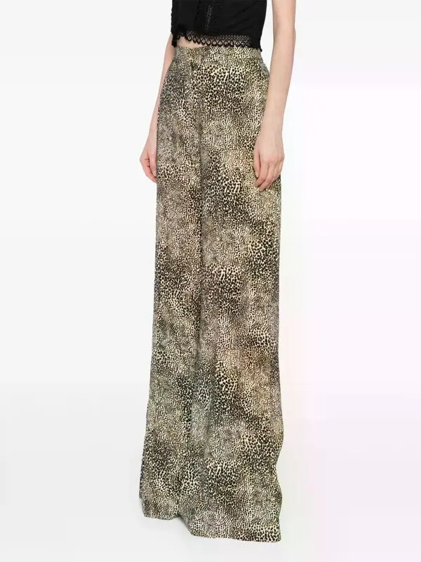 Elie Saab Printed Palazzo Pants