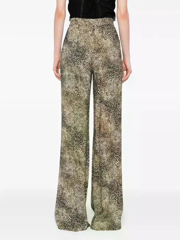 Elie Saab Printed Palazzo Pants