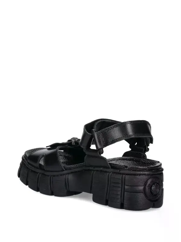 NEW ROCK Touch-strap Platform Sandals