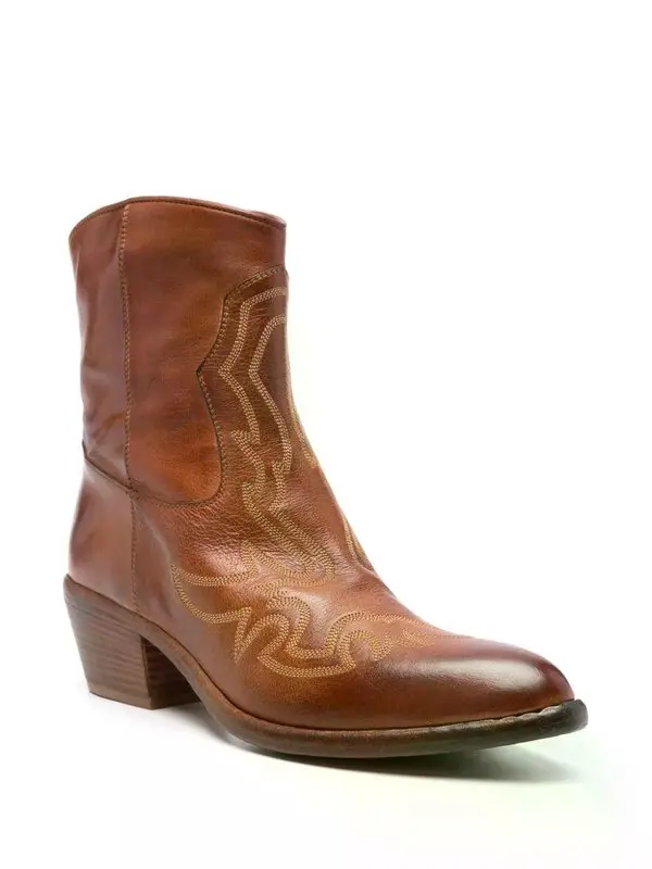 Sartore Leather Cowboy Boots