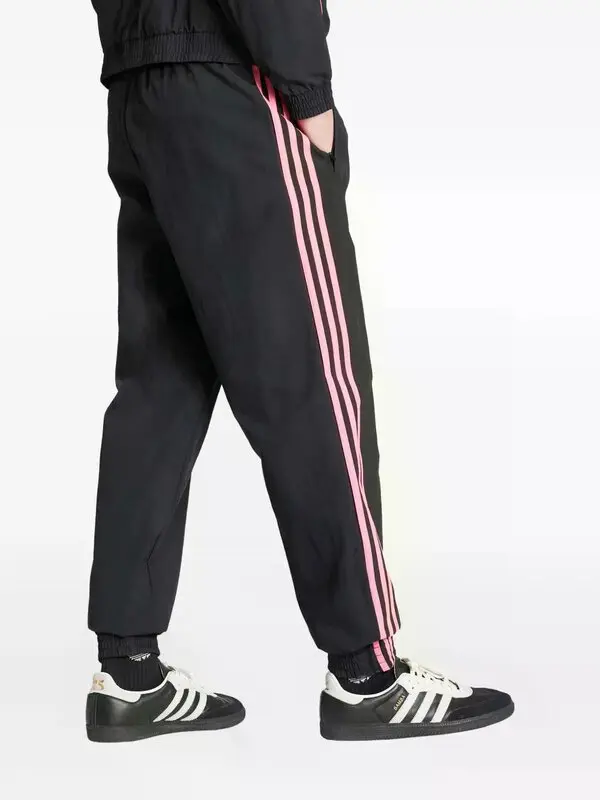 Adidas Firebird Adicolor Three-stripe Track Pants - Black