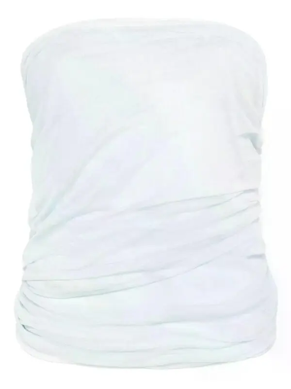 Christopher Esber Draped Strapless Top