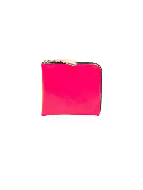 Comme Des Garçons Leather Wallet - Yellow