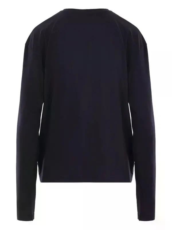 TOTEME Long-sleeved Top - Black
