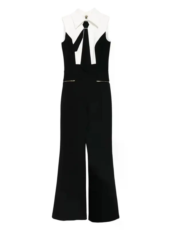 ISABEL SANCHIS Sleeveless Jumpsuit - Black