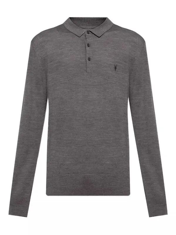 ALLSAINTS Logo-embroidered Polo Shirt