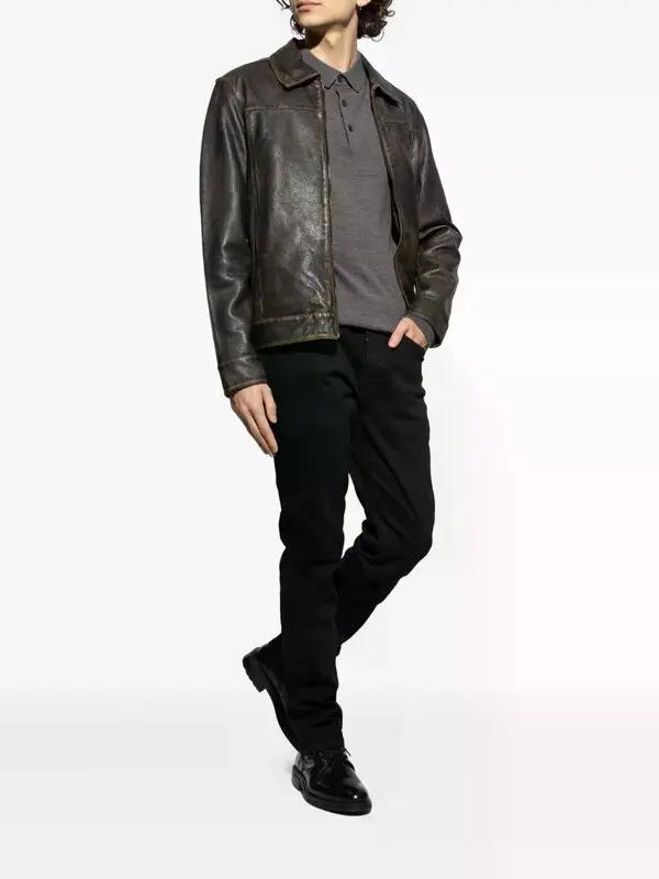 ALLSAINTS Logo-embroidered Polo Shirt