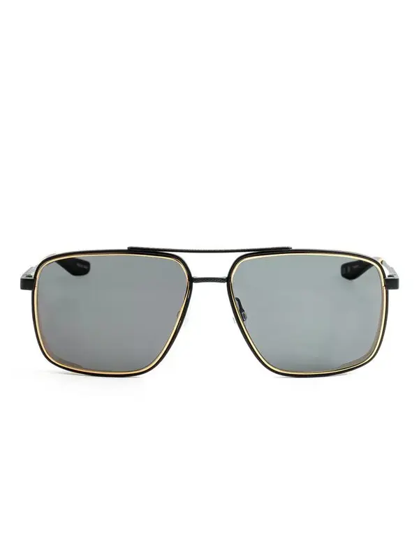 Barton Perreira Square Frame Sunglasses - Black