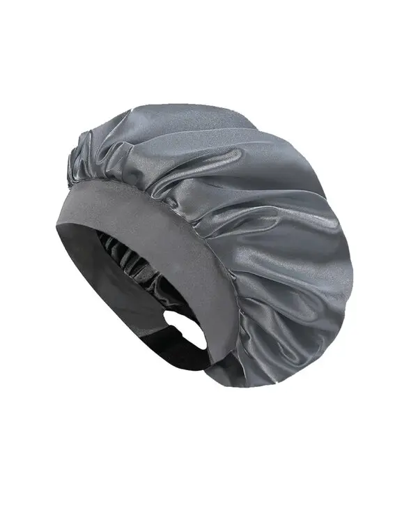 NIGHT Satin No Slip Bonnet - Gunmetal
