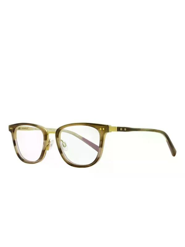 Shinola Rounded Rectangle Rivet Eyeglasses