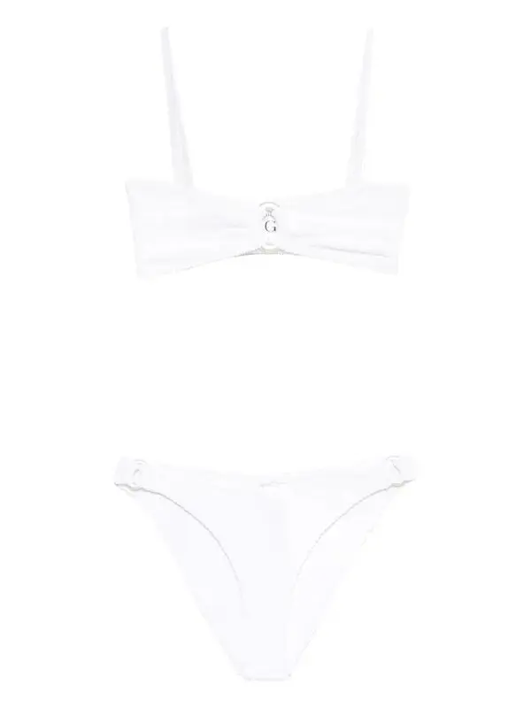 Hunza G Misty Bikini - White