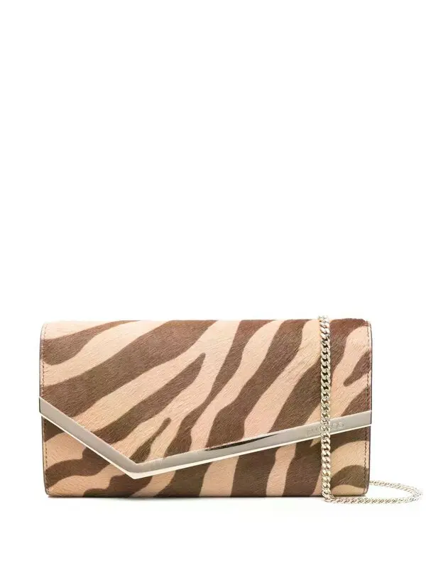 JIMMY CHOO Emmie Clutch - Neutrals