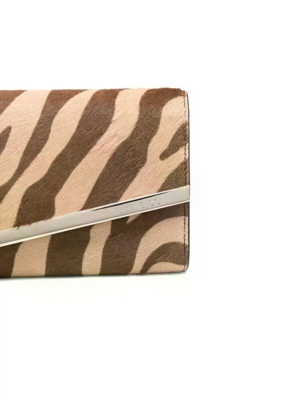JIMMY CHOO Emmie Clutch - Neutrals