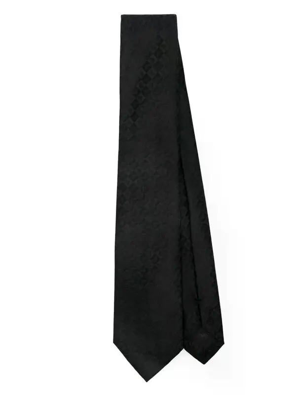 Emporio Armani Logo-jacquard Tie