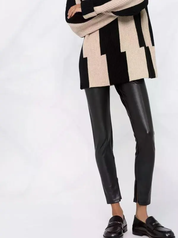 Michael Kors Faux Leather Leggings