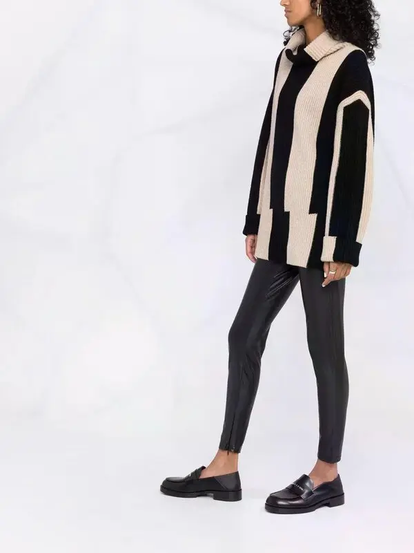 Michael Kors Faux Leather Leggings