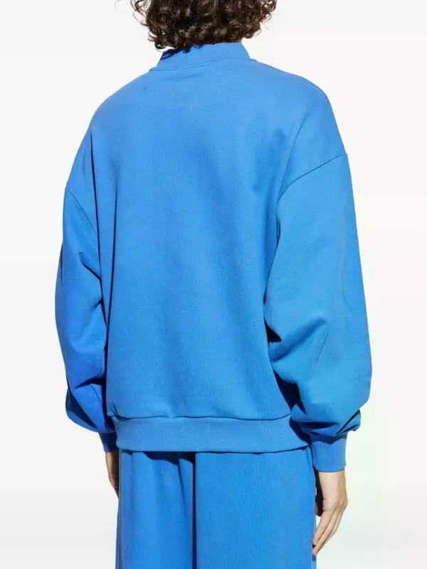PANGAIA Zip-front Bomber Jacket - Blue