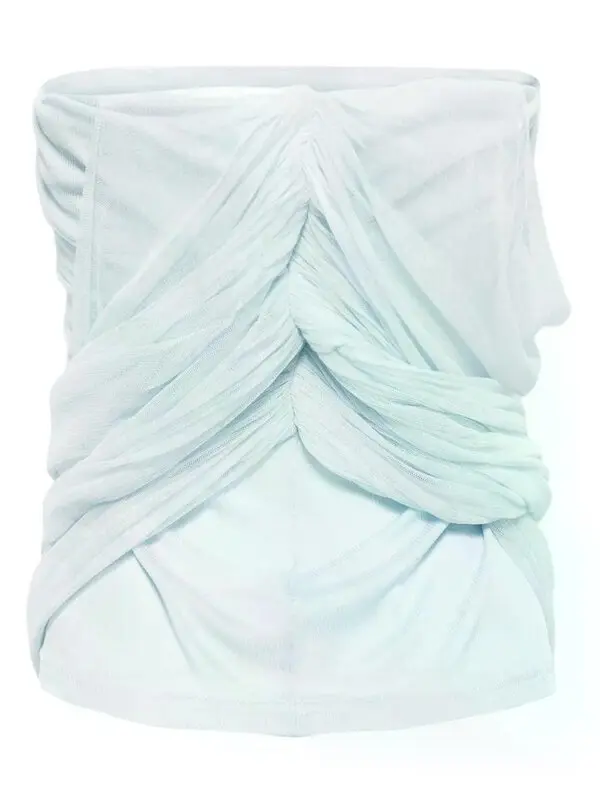 Christopher Esber Draped Strapless Top