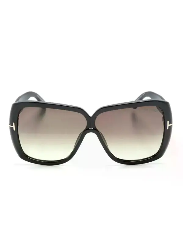 TOM FORD Square-frame Gradient Sunglasses - Black