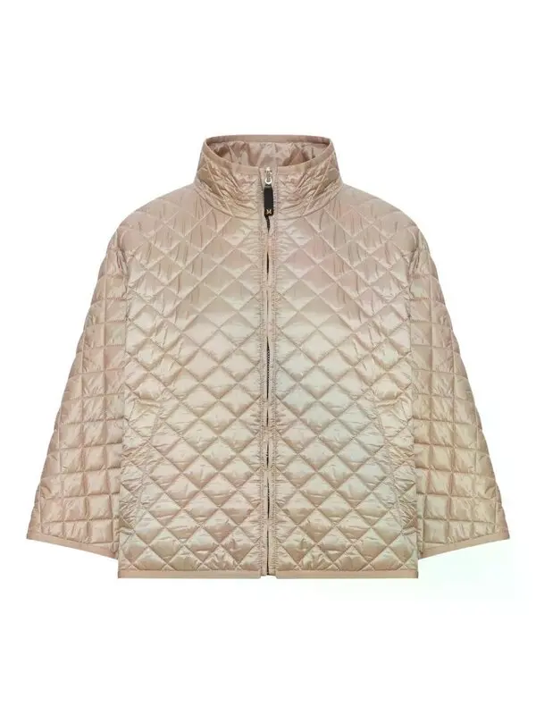 Max Mara Dolphin Quilted High-neck Jacket - Neutrals
