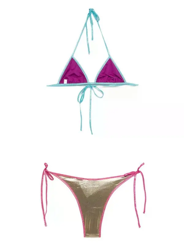 Oseree Triangle Bikini - Blue