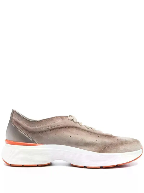 Santoni Bounce Sneakers - Brown