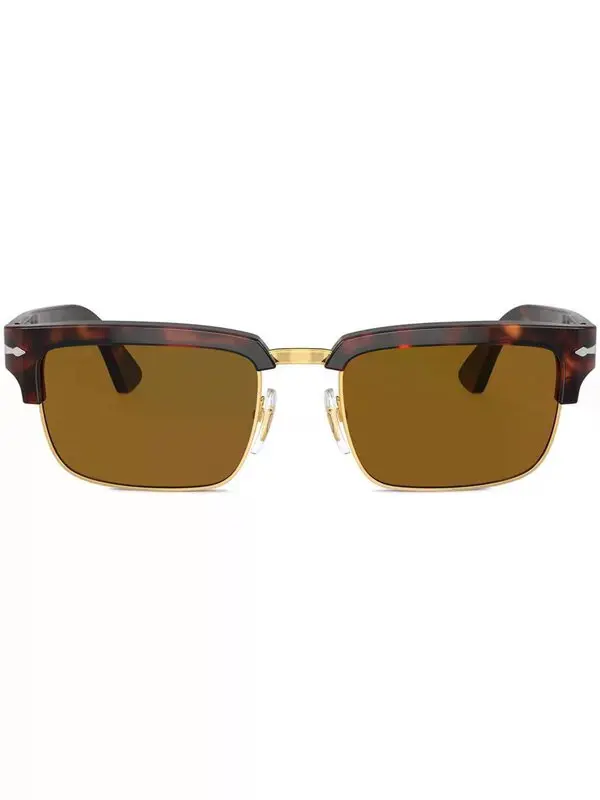 Persol Rectangle-frame Sunglasses - Brown