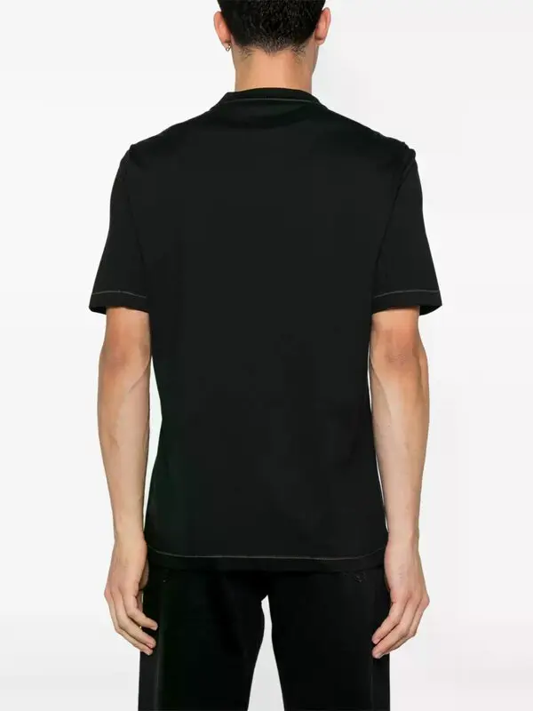 Brunello Cucinelli Embroidered-logo T-shirt