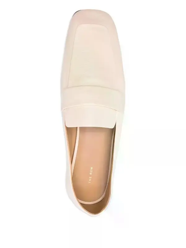 THE ROW Square-toe Loafers