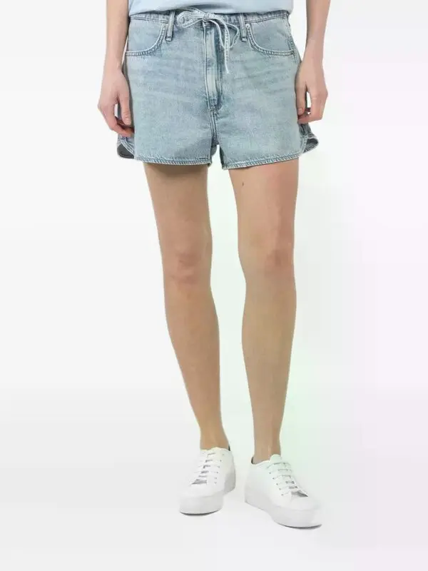 Rag & Bone Drawstring Denim Shorts