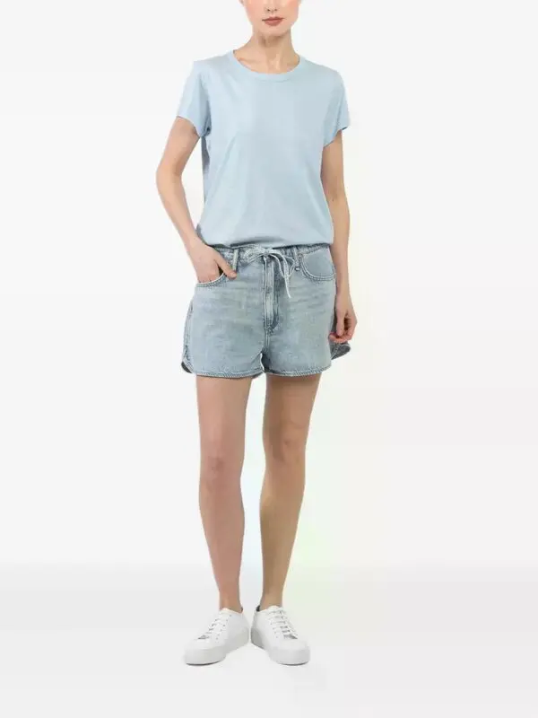Rag & Bone Drawstring Denim Shorts