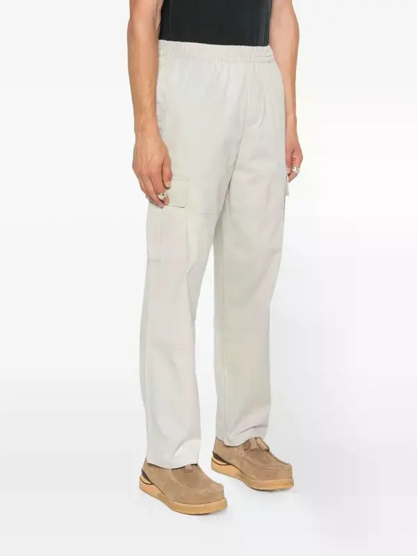 REPRESENT Elasticated-waist Cargo Trousers - Grey