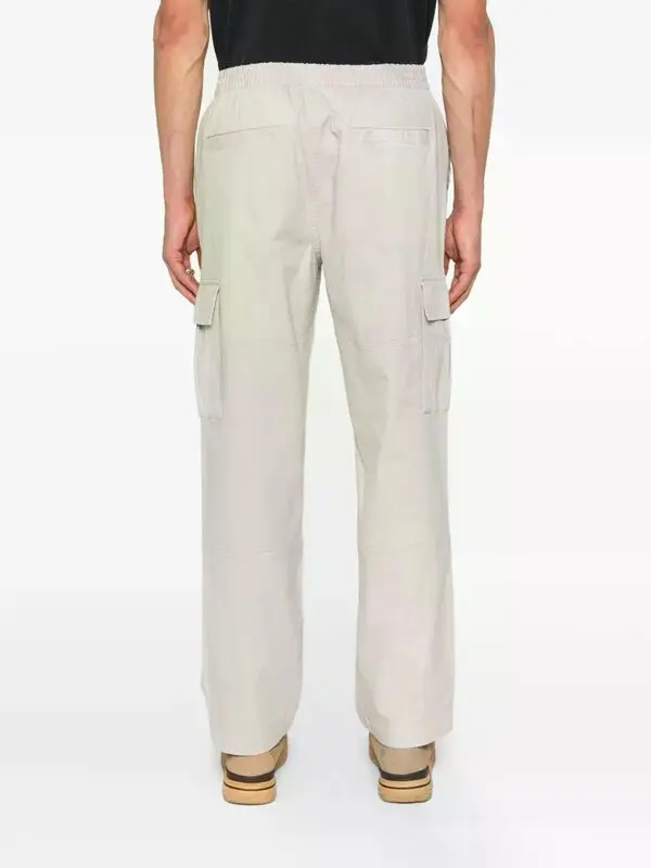 REPRESENT Elasticated-waist Cargo Trousers - Grey