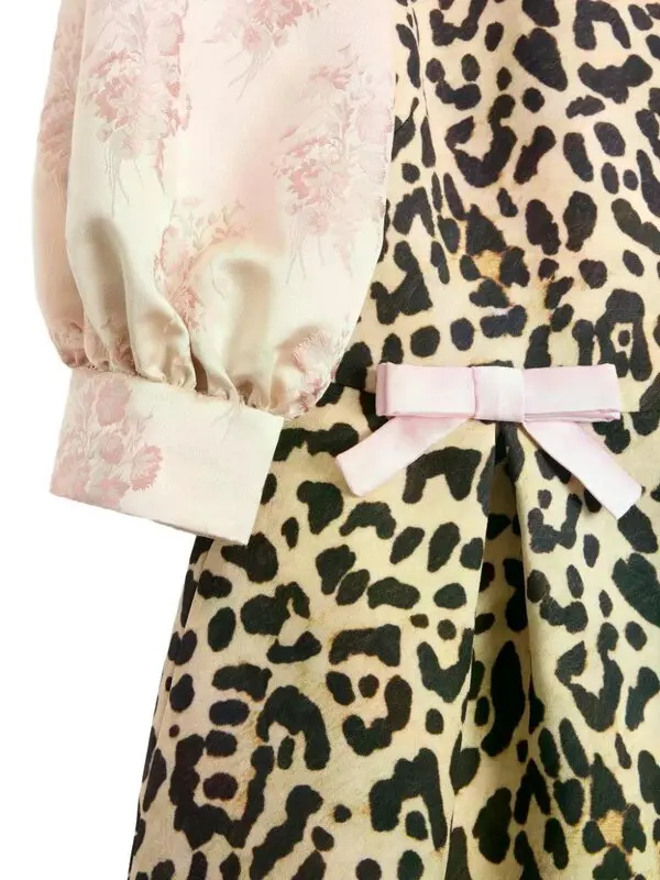 Valentino Garavani Leopard-print Mini Dress