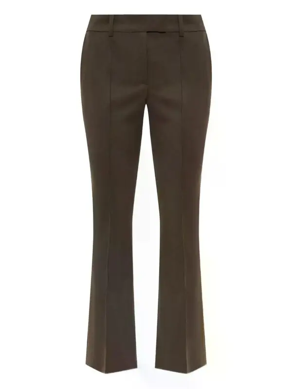 Attico High-waist Wool Trousers