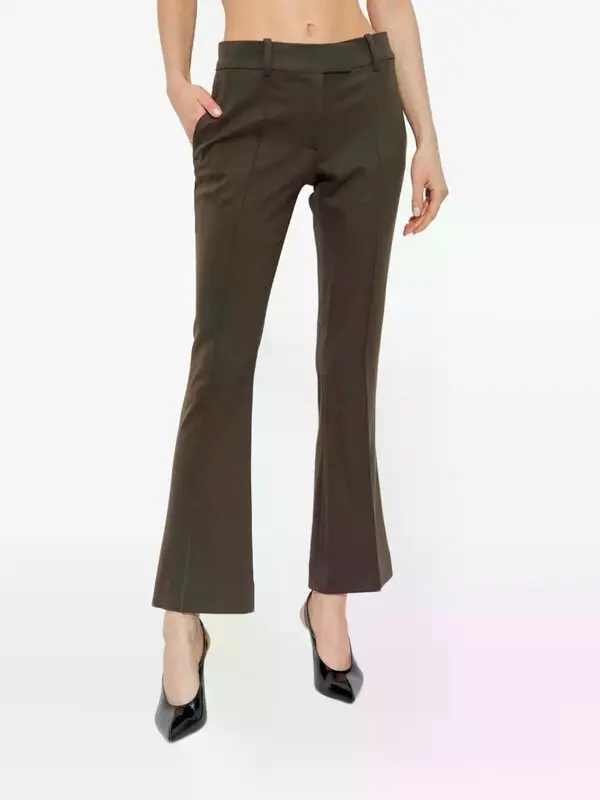 Attico High-waist Wool Trousers