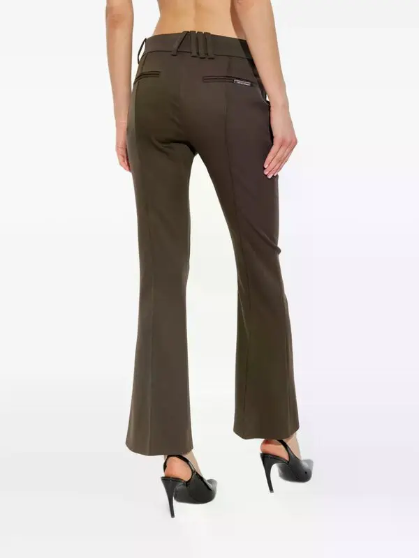 Attico High-waist Wool Trousers