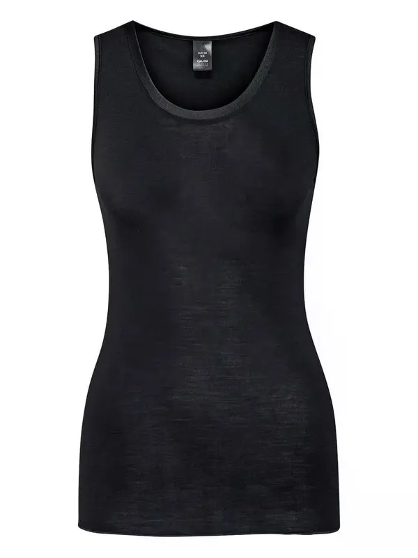 CALIDA True Confidence Round-neck Tank Top - Black