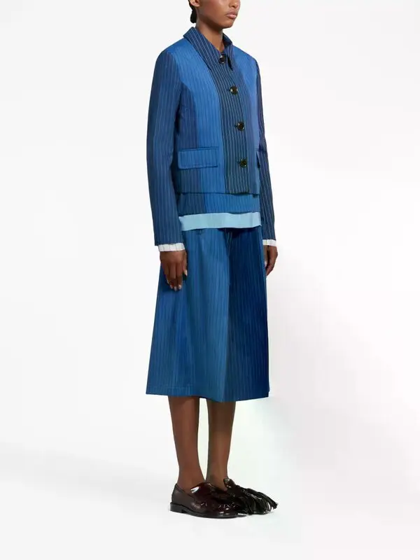 Marni Pinstripe Virgin Wool Jacket