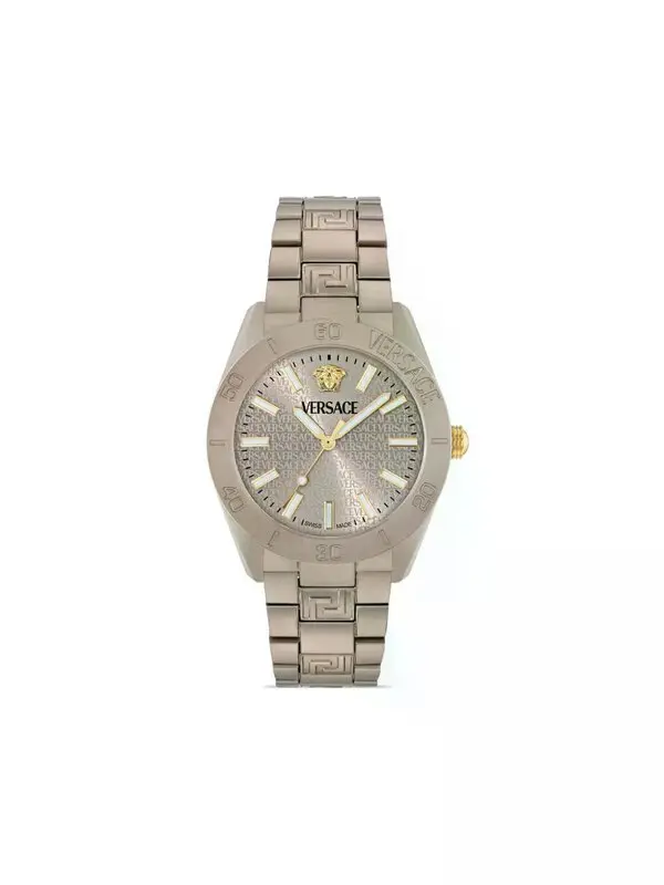 Versace Dome 42mm Timepiece - Neutrals