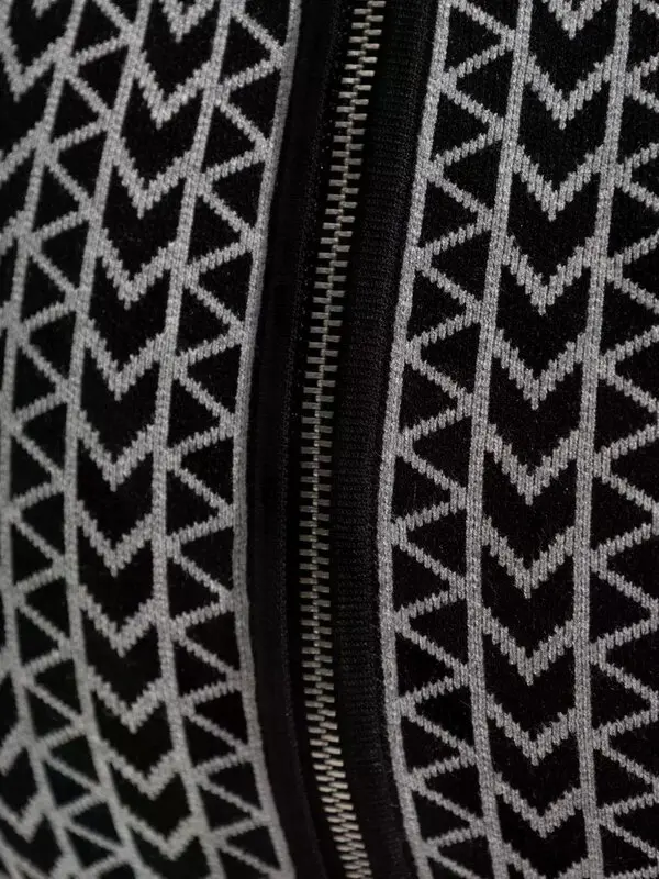 Michael Kors Monogram-pattern Zip-back Skirt