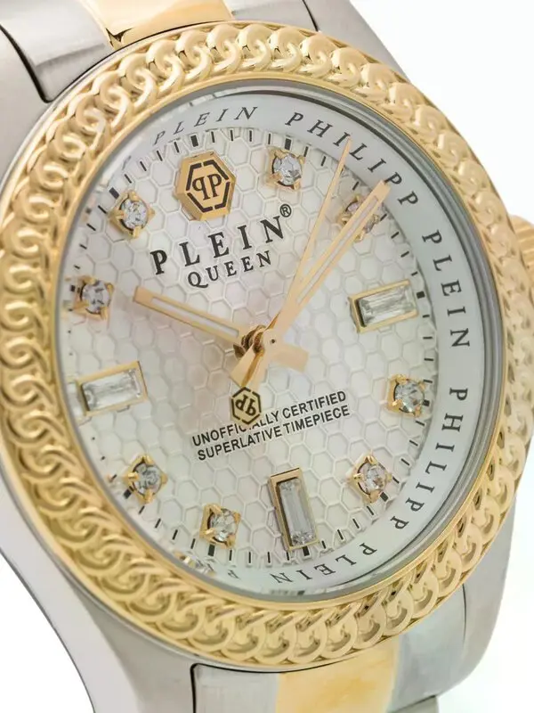 Philipp Plein Queen 36mm Timepiece - Neutrals