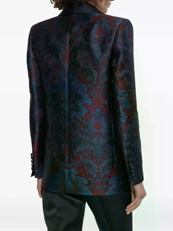 Etro Paisley-pattern Shawl-lapel Blazer